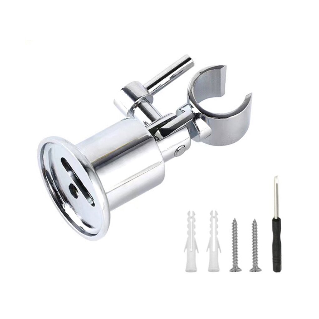 Металлический Держатель Насадки Для душа с Регулировкой на 180 Градусов Ручные Кронштейны с Монтажной Гайкой Общее Настенное Крепление Насадки Для душа