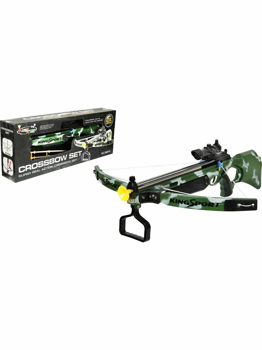 Арбалет HC-Toys "Стингер", с лазерным прицелом, пластик, для мальчиков, девочек, 9-18 лет