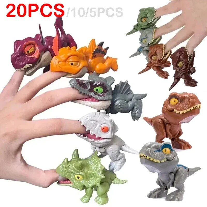 Фигурки динозавров Тираннозавр, 5PCS Random, цвет в ассортименте