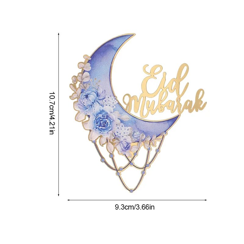 Исламский Акриловый Топпер Для Торта «Ид Мубарак 2020», Дизайн, Вечерние Украшения Рамадана