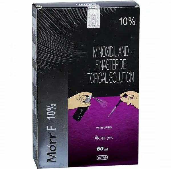 Морр Ф 10 % липидный от облысения, для роста, укрепления волос, 60 мл.