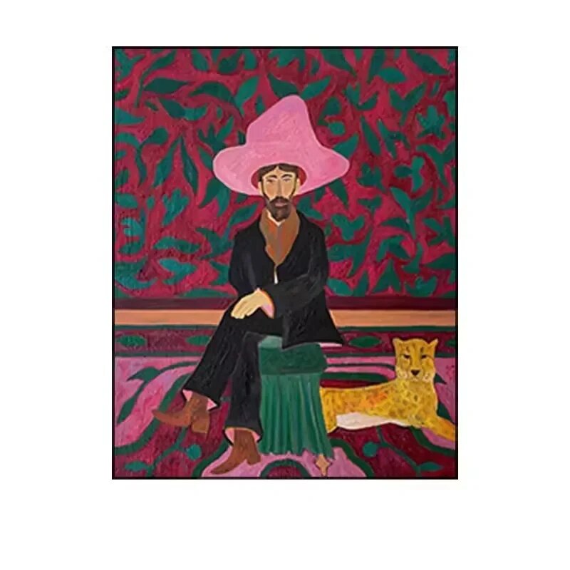 Ковёр из полиэстера IG Бордовый, 80x120cm 31x47 inch, 2