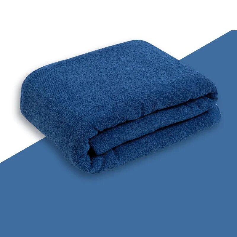 WASART Хлопковое одеяло армейское зелёное, 150x200 см, Темно-синий