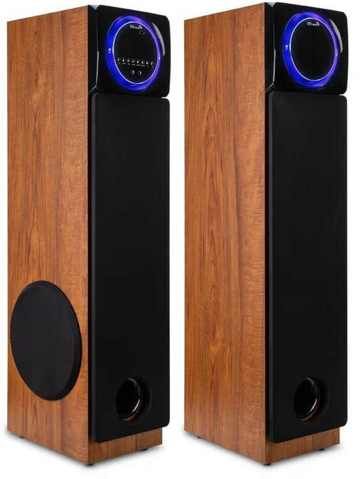 Акустические колонки ELTRONIC (30-58) HOME SOUND - колонка 10", бук, 2 шт, Bluetooth, караоке