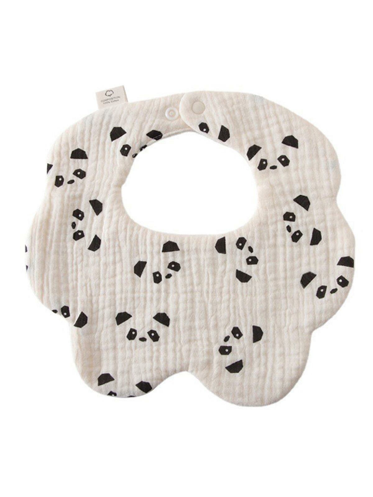 Детские слюнявчики с несколькими рисунками, 7-слойные детские слюнявчики из мягкого и впитывающего муслина