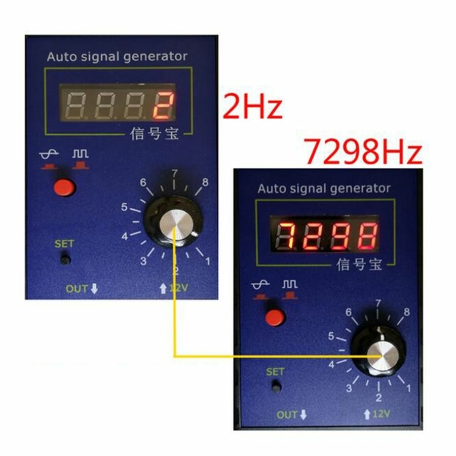 Портативный Автоматический Генератор Сигналов Автомобиля, Автомобильный Датчик Холла и Датчик положения коленчатого вала, Измеритель Имитатора сигнала от 2 Гц до 8 кГц