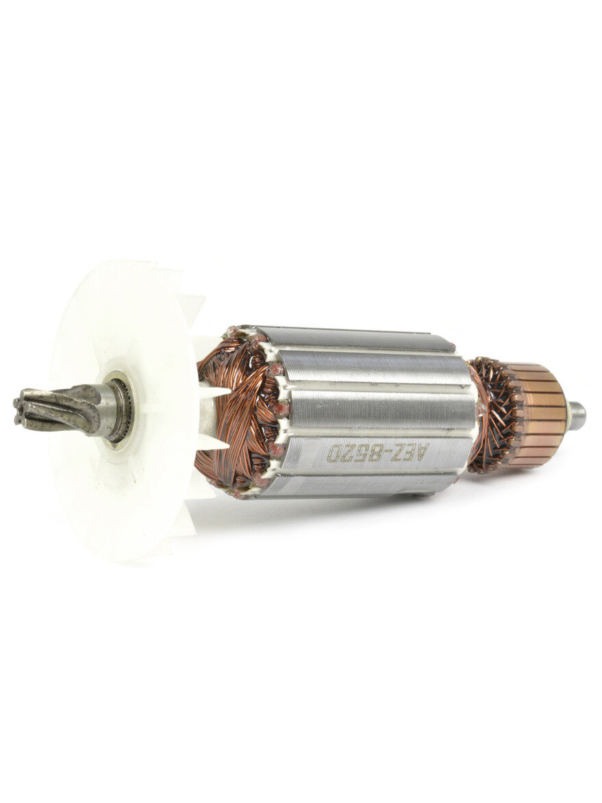 Ротор (Якорь) китай на китайский перфоратор (L-167 мм, D-42 мм, 5 зубов, наклон вправо)