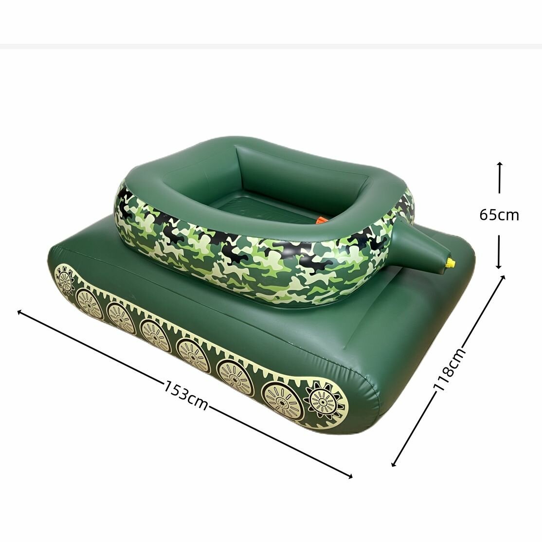 Надувное кольцо для плавания с водяными брызгами. Боевые игрушки, танки