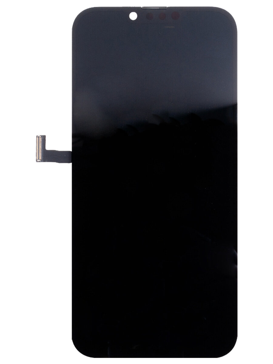Дисплей для Apple iPhone 13 Pro Max в сборе с тачскрином (черный) (Soft OLED)