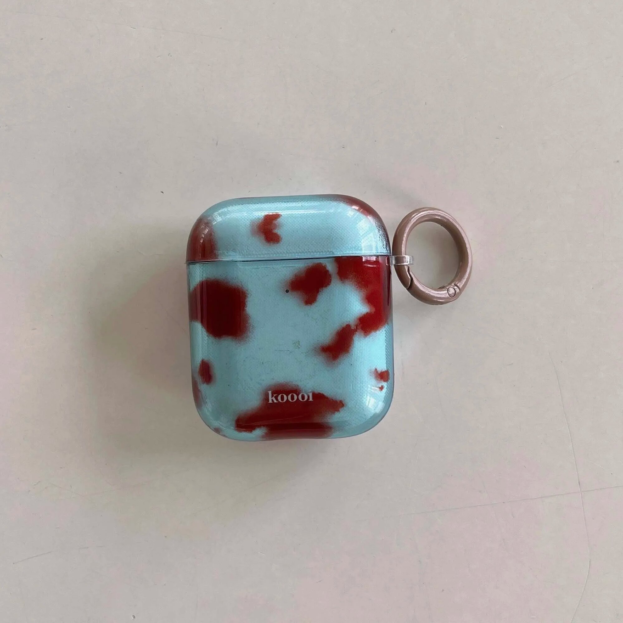 Синий, красный, янтарный чехол для наушников imd для apple airpods 4 3 2 1 pro 2nd, крутой чехол для беспроводной Bluetooth-гарнитуры