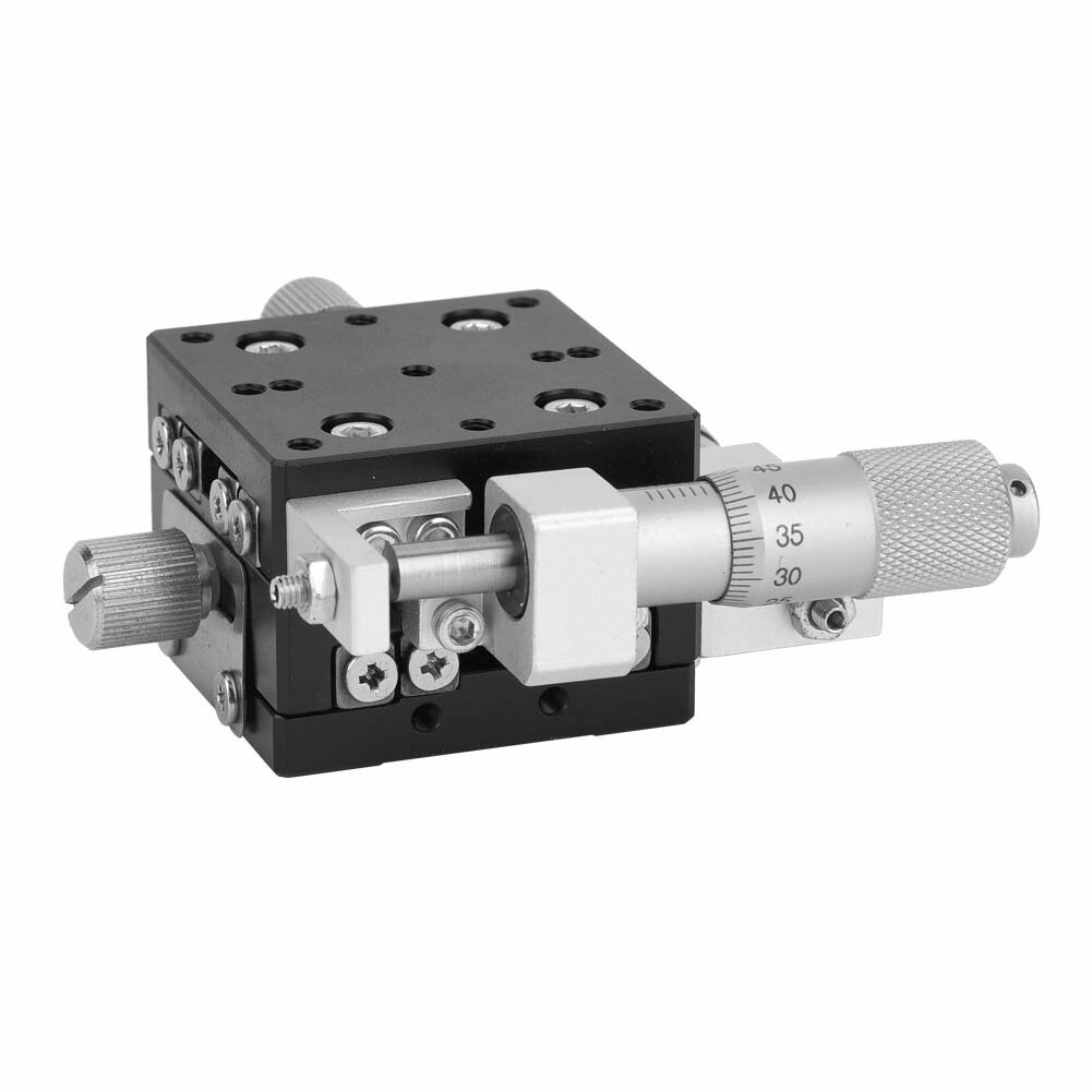 Линейная Ступень XY, Ступенчатый Микрометр С Выдвижным Столом, Ручная Направляющая +/- Ход 6,5 мм для Испытательной Машины Микроскопов