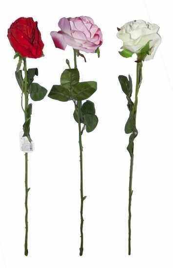 Цветок декоративный "Роза бархат", 50см