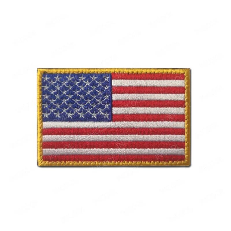 Вышитые нашивки с американским флагом, аппликации, тонкая синяя линия, США, американские флаги, повязка на руку, декоративные значки для одежды, сумка, кепка