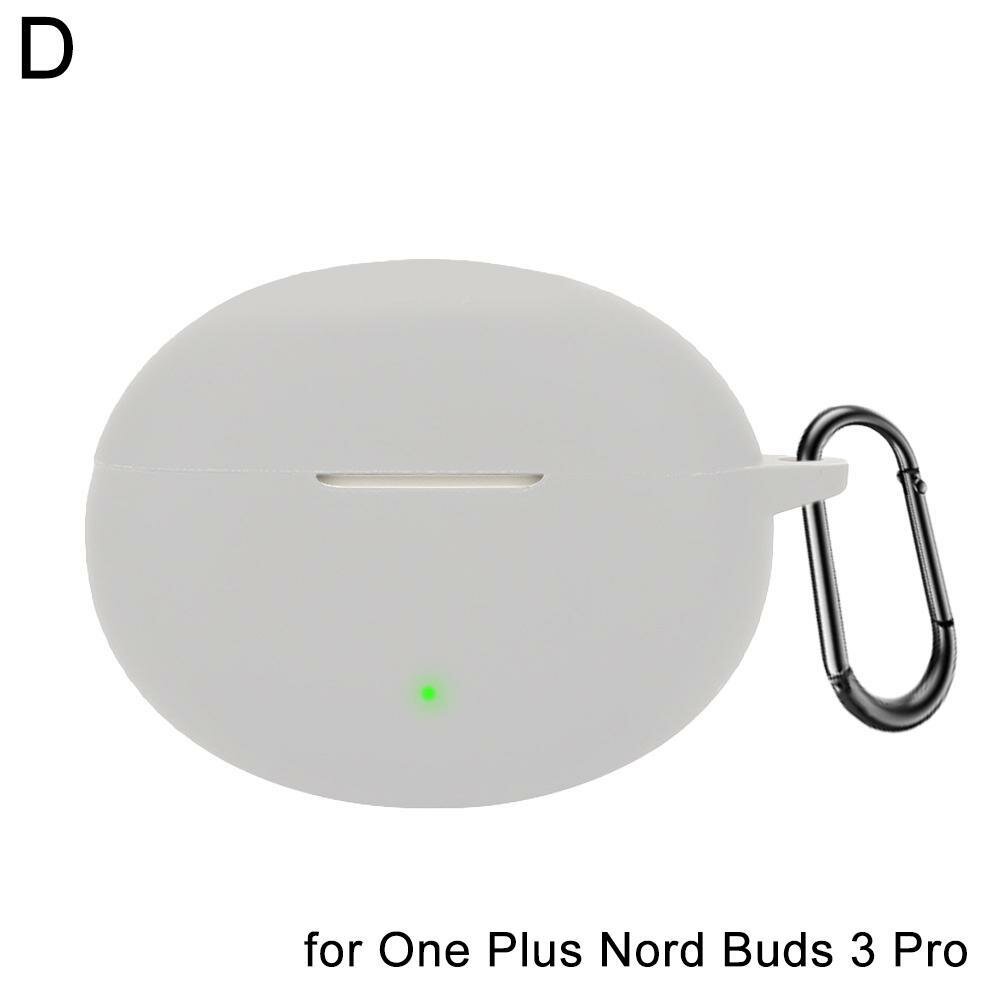 Силиконовый однотонный пылезащитный чехол для беспроводных наушников OnePlus Nord Buds 3 Pro