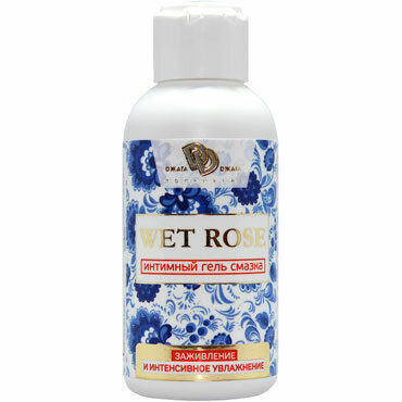 Djaga-Djaga Wet Rose, 100 мл Интимный гель-смазка с заживляющим эффектом