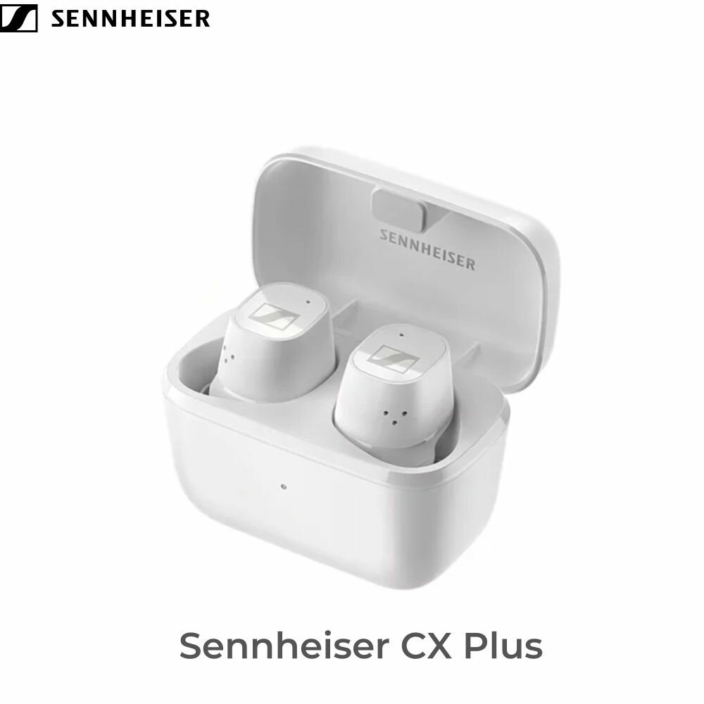 Беспроводные наушники Sennheiser CX Plus True Wireless ANC, Белый