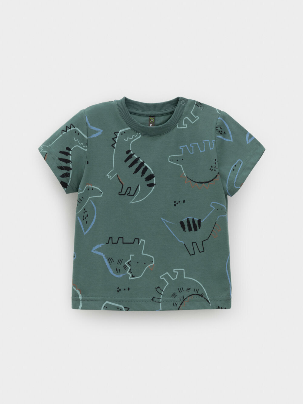 Футболка crockid КР 302537/темно-зеленый 5611 Н019 к604