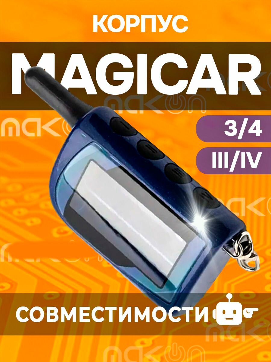 Корпус брелка SM MAGICAR 3/4, SM MAGICAR III / IV