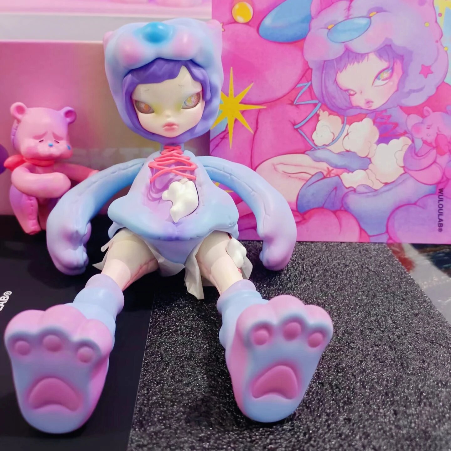 SUVII Ангел Фигурка Кукла Грустный Потерянный Ангел Эпическая Кукла Винтаж Готический Небес Красота Дизайнеры Игрушки Художественная Коллекция