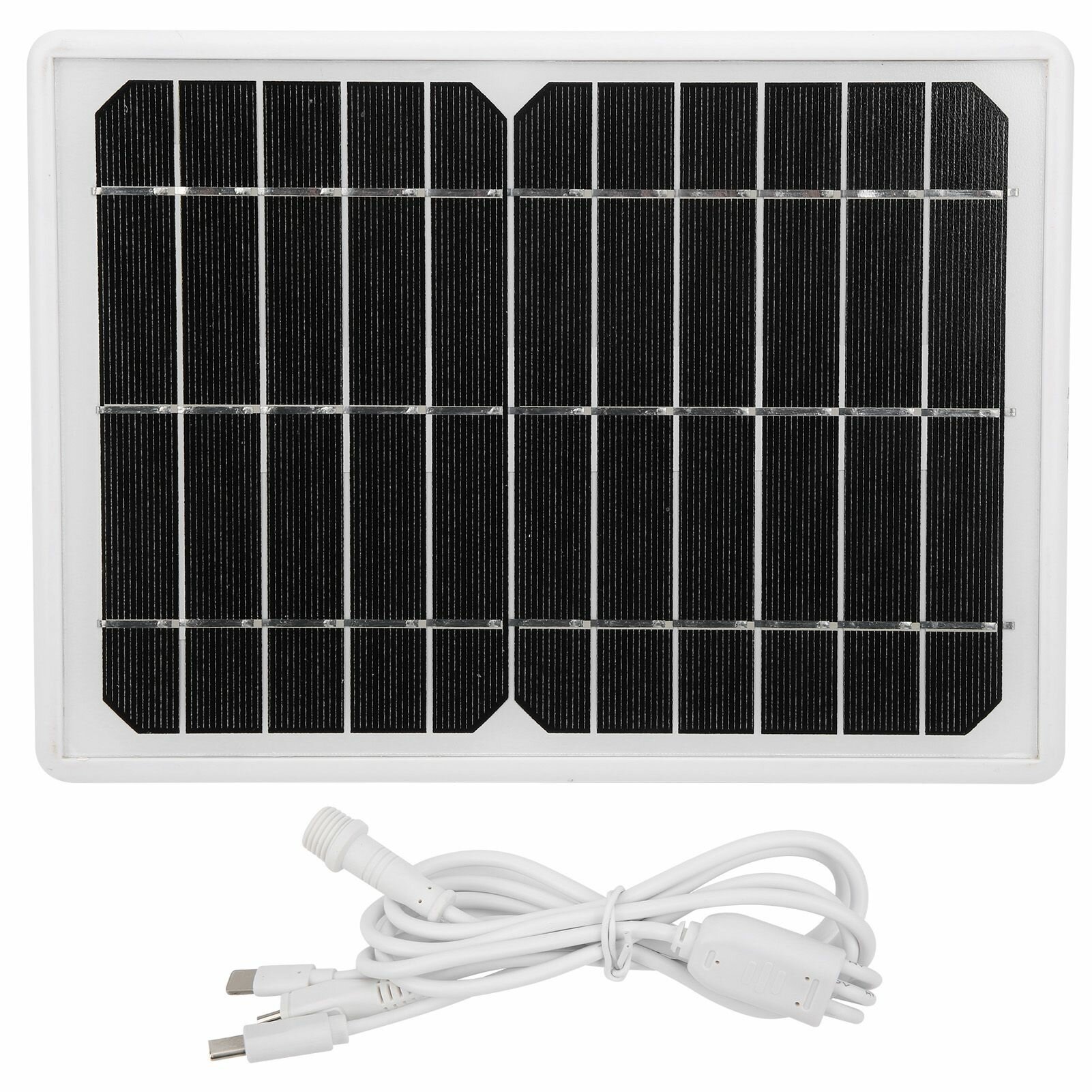 Портативный солнечный генератор 8W для телефона и вентилятора