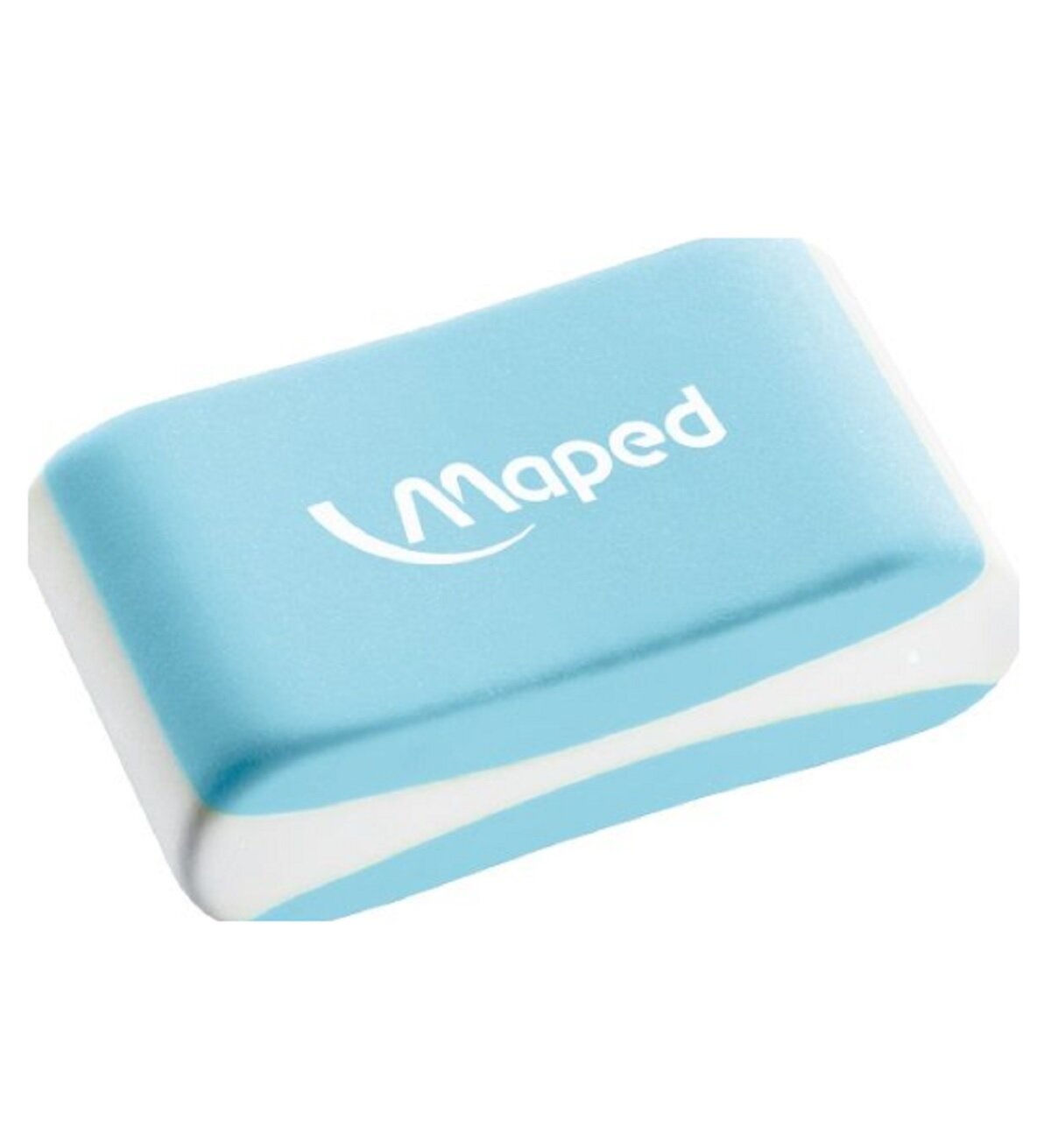 Ластик Maped Essentials Soft, мягкий, пастельный цвет, эргономичный, без фталатов, 33x21x9 мм 1 шт