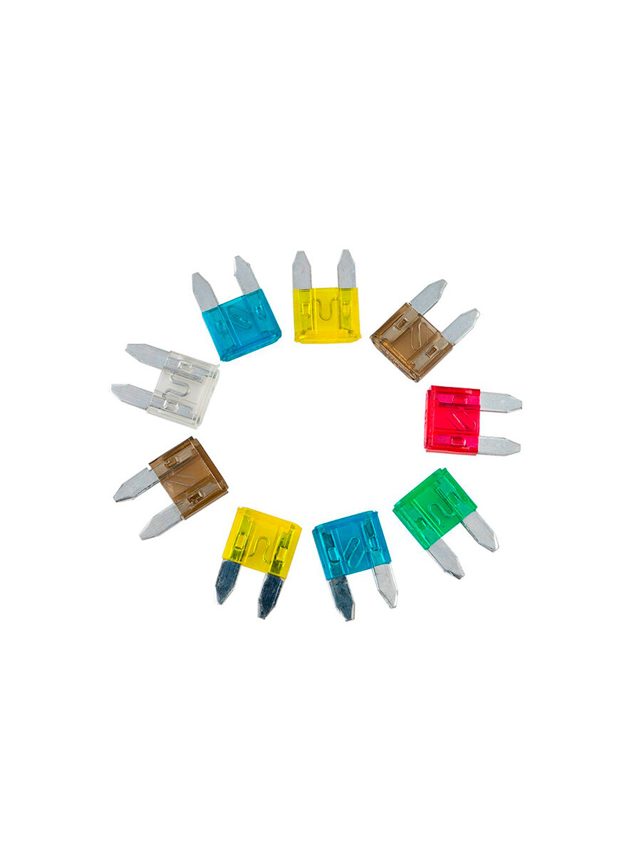 Предохранители AurA FMA-NSET флажковые miniATC 7.5-30А, 10 штук