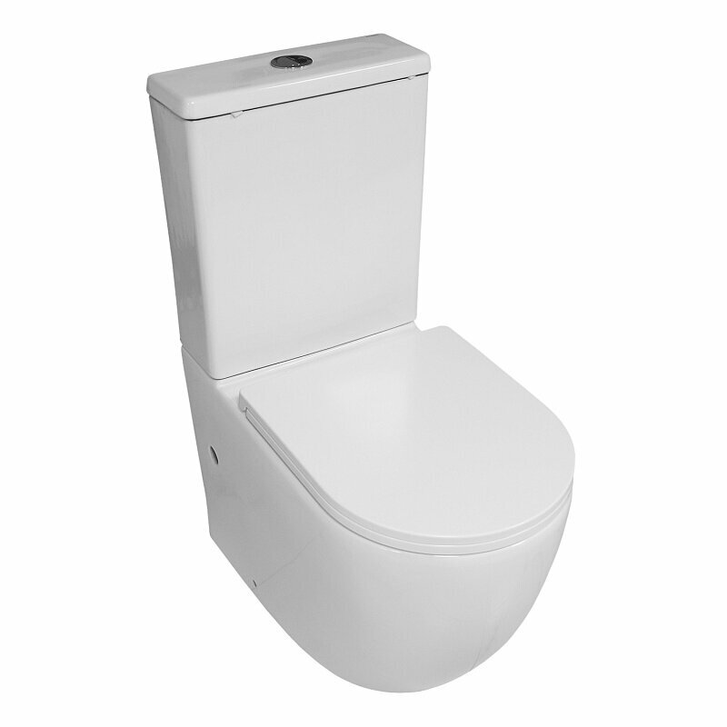 Унитаз компакт Azario Blanco AZ-T003B-R