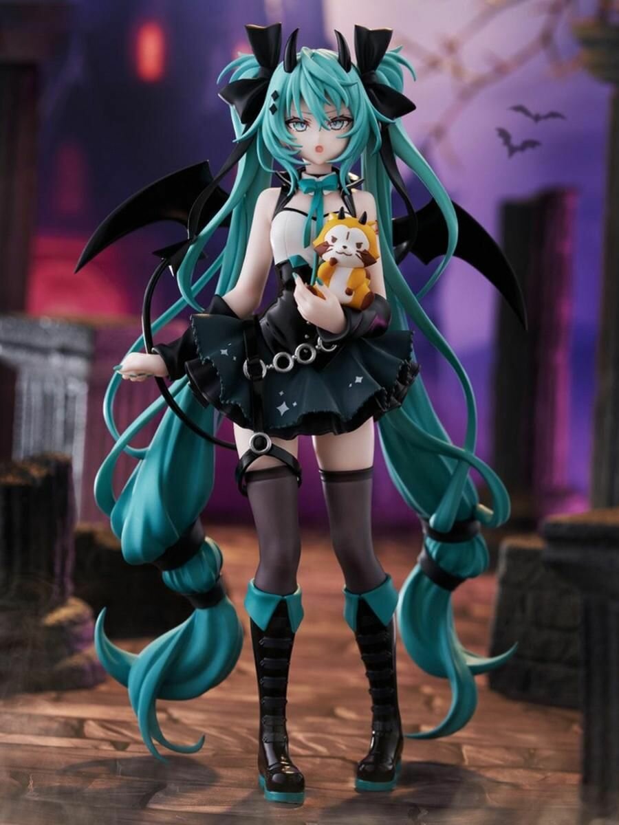 Коллекционная фигурка Хацунэ Мику «Try-iT Cheater» | Динамичная поза, детализированное исполнение | Высота 20 см