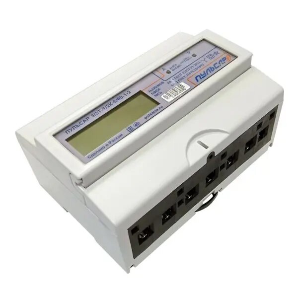 Счетчик электроэнергии RS-485x2ч трехфазный трехтарифный электронный 60 А