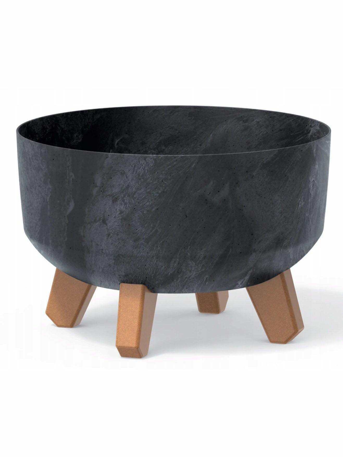 Кашпо для цветов Prosperplast GRACIA LOW на ножках, 37.9х19,5 см, 14,3 л.