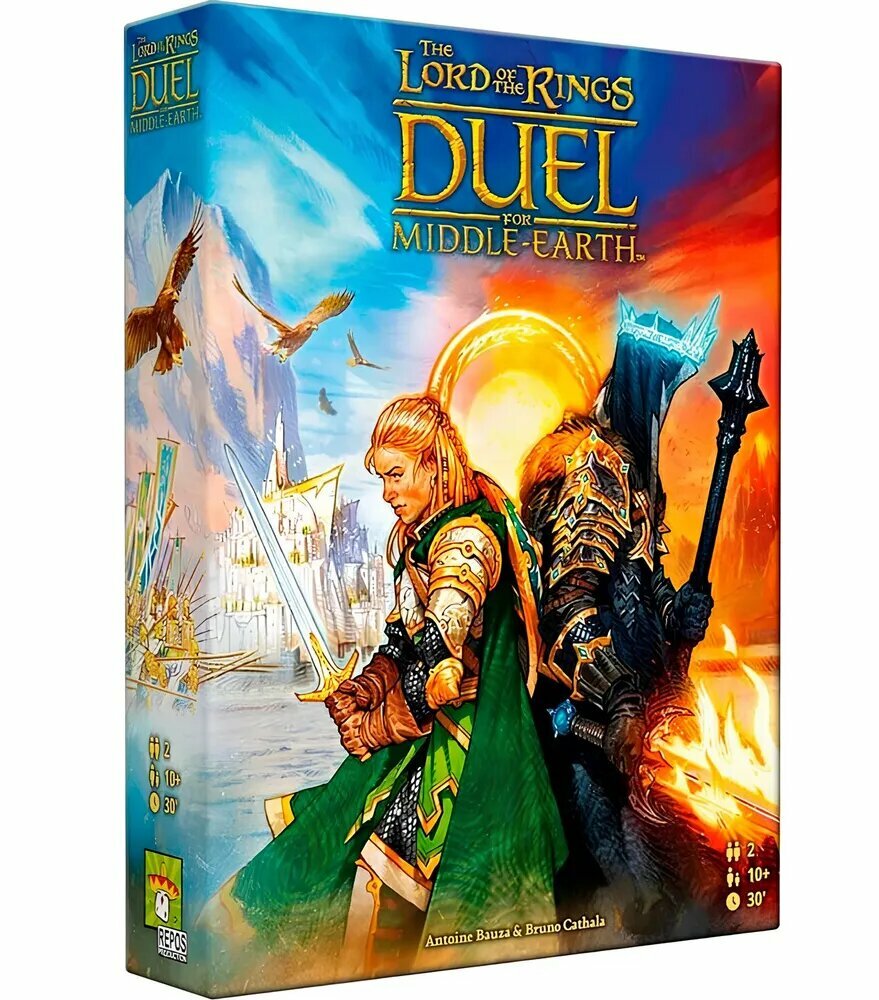 Настольная карточная игра Настольная Duel for Middle-Earth Игра (Карточная) Новая версия игры