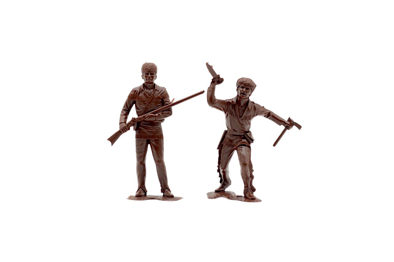 80001 ARK Models Набор солдатиков. Американские скауты, высота 150 мм.