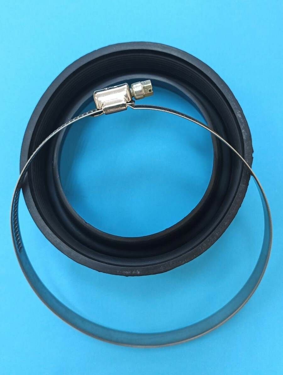 Адаптер герметичного ввода d:125мм с хомутом червячным SKL 104-138