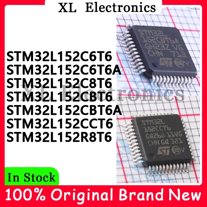 STM32L152 микроконтроллеры STM32L152C8T6