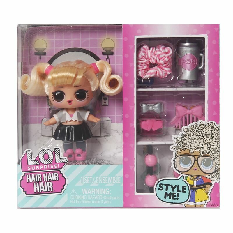 LOL Surprise Girl OMG Hair Doll Blind Ball Set — подарок на день рождения для девочек, Рождество.