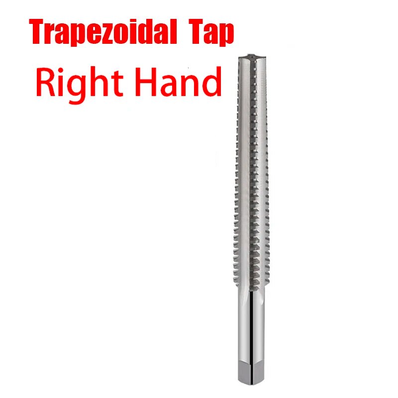 Высококачественный трапециевидный кран с резьбой для правой и левой руки Tr, 1 шт, трапециевидный кран TR8, TR10, TR12, TR16, TR18, TR20 * 2/3/4, инструменты для резьбы Right Hand, TR16x4