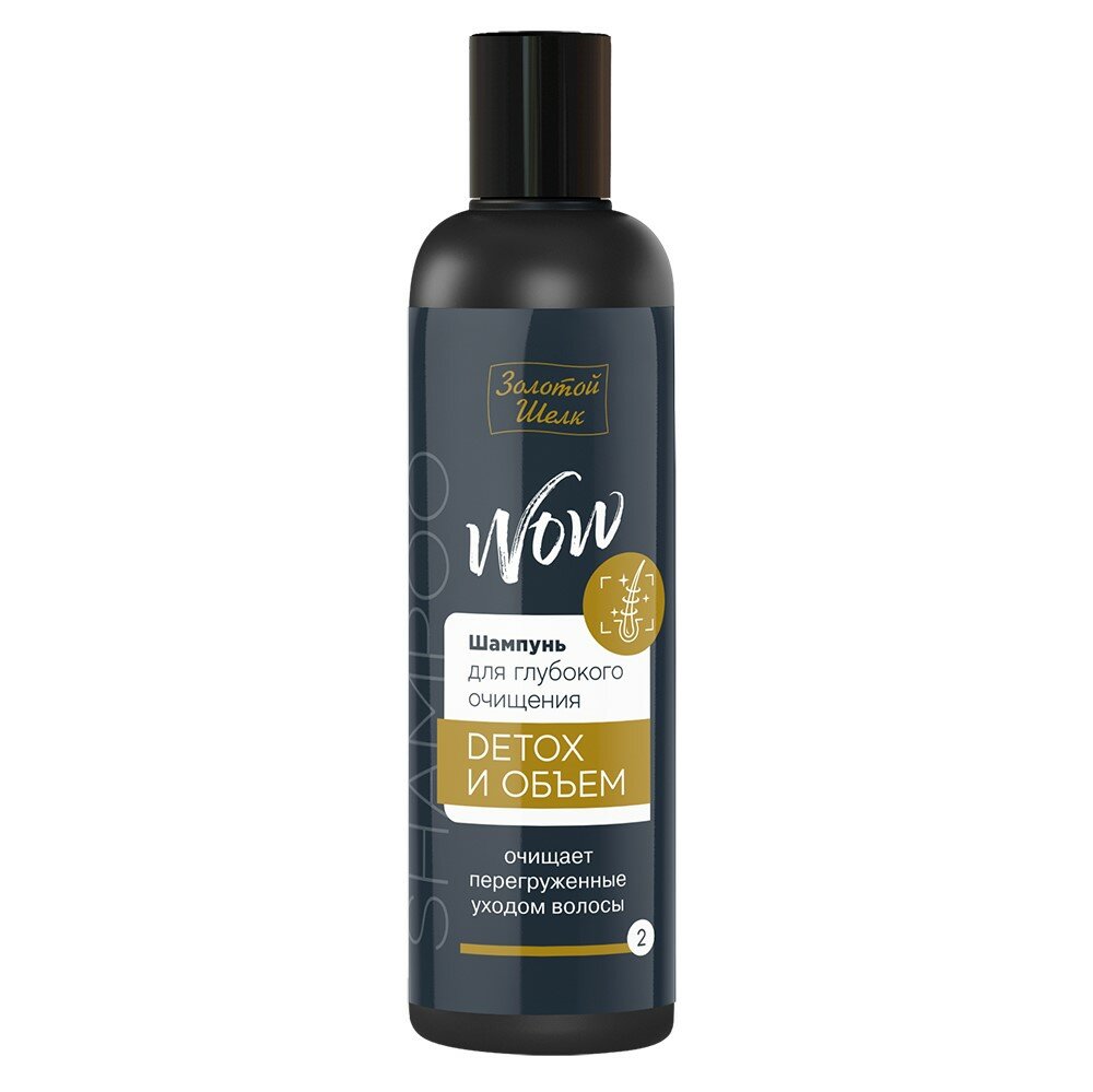 Золотой шелк Шампунь глубокое очищение 300мл