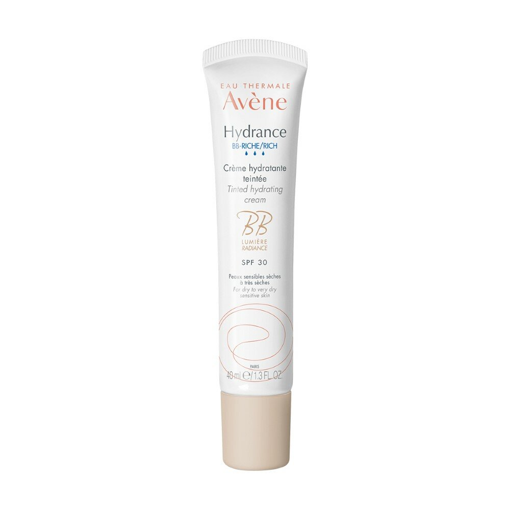 Avene гидранс вв-риш крем увлажняющий с тонирующим эффектом spf30 40 мл