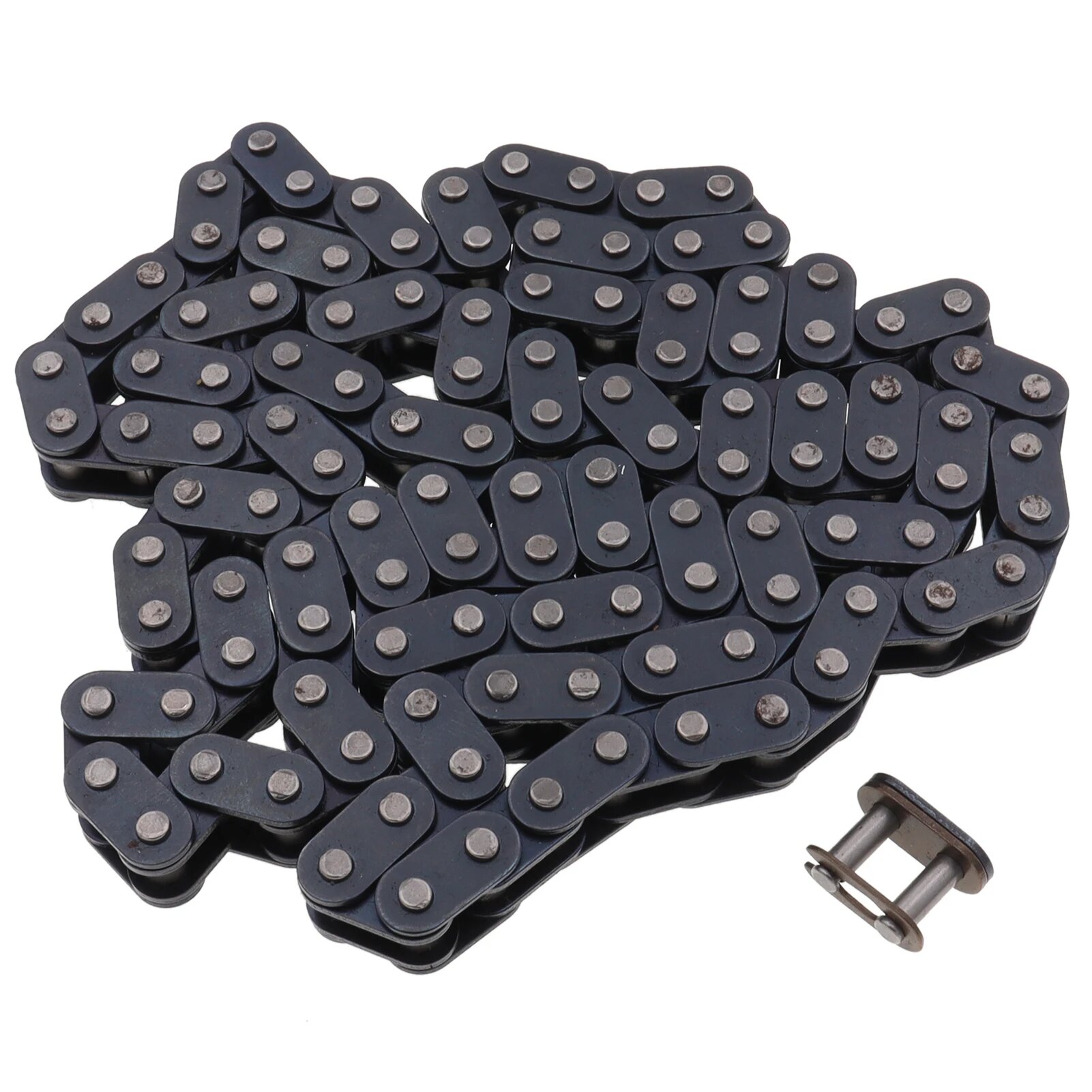 T8F 116 звенья цепи с запасной мастер-звеном для 2-тактных 47cc 49cc мини грязи карманные велосипеды Minimoto ATV мотоцикл