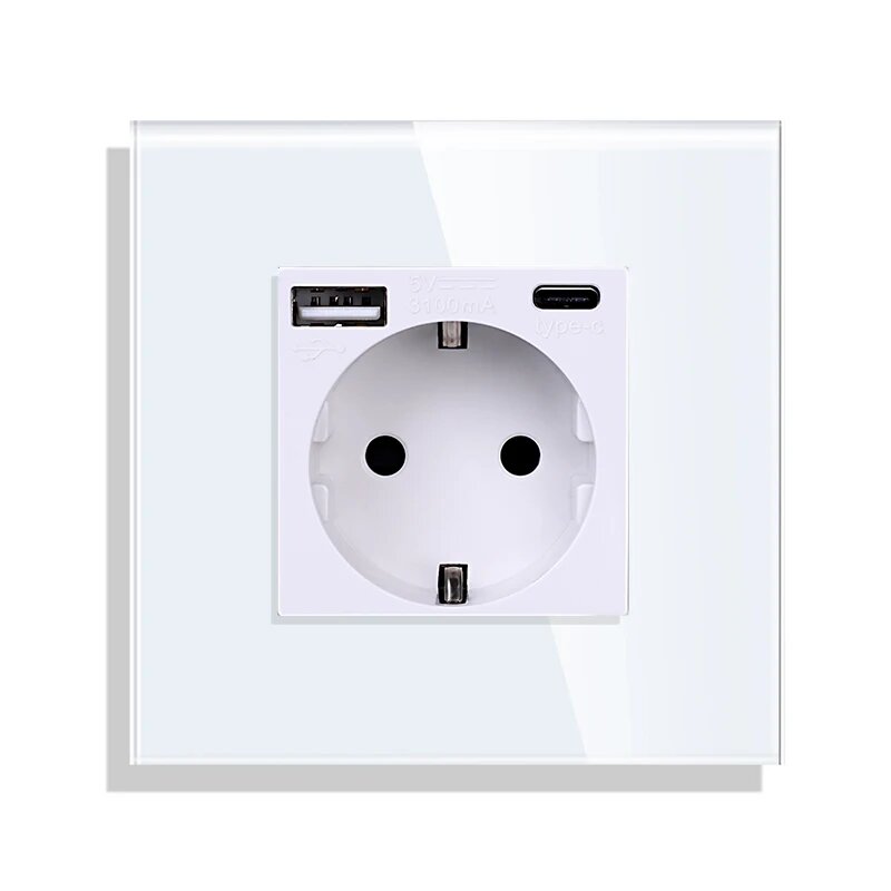 Bingoelec Сенсорные розетки с USB 1/2/3-х канальные