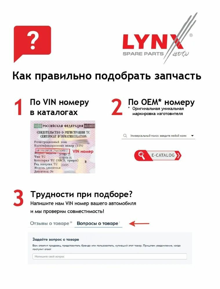 LYNXauto ШРУС внутренний BMW 1 (E81, E82, E87, E88) / 3 (E90, E91, E92, E93) / X1 — фото 1