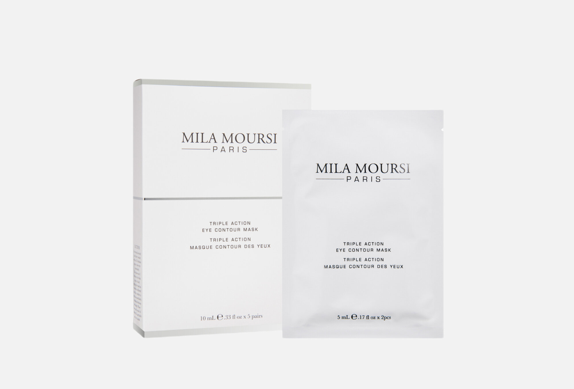 Антивозрастная Крио Маска для контура глаз MILA MOURSI Triple Action Eye Contour Mask