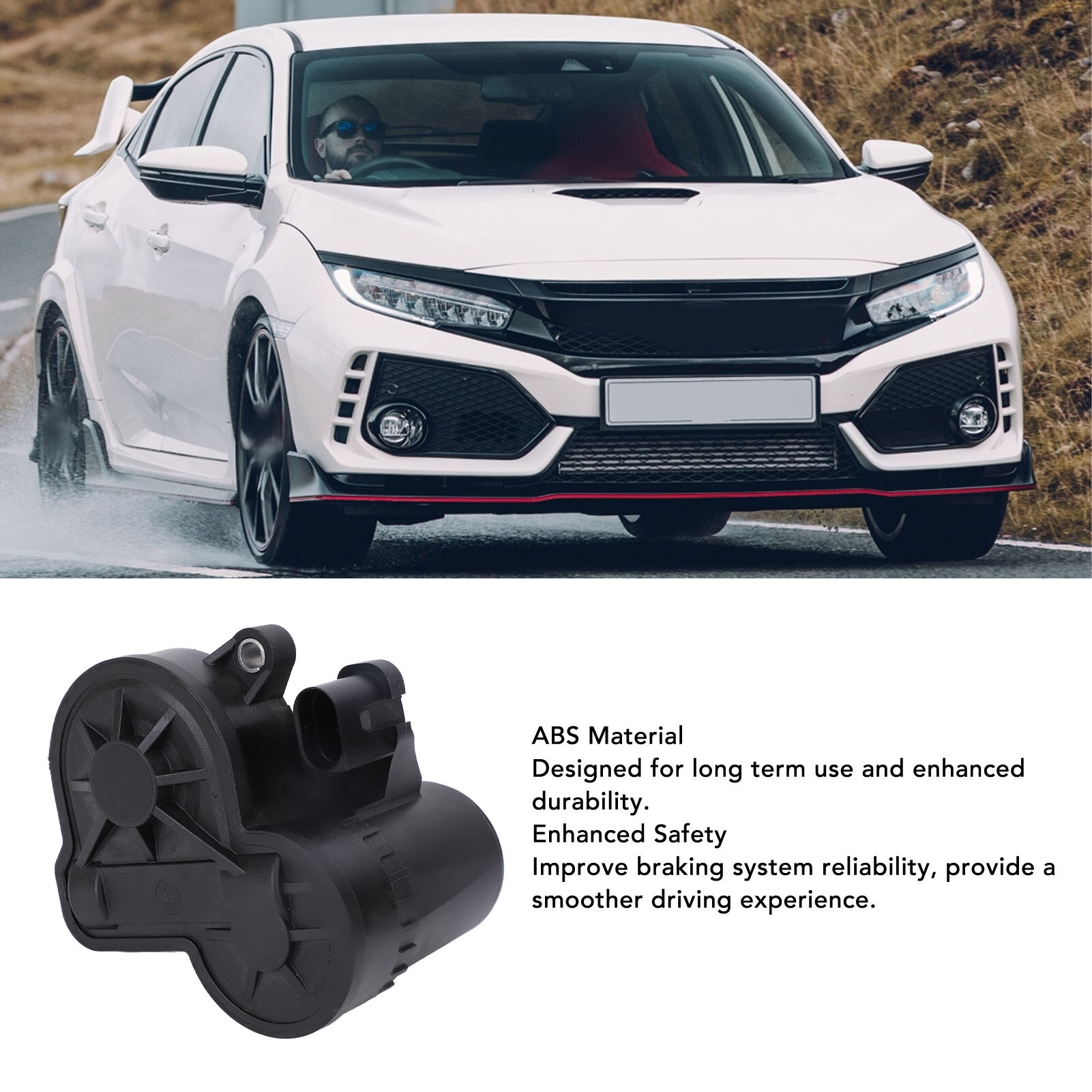 Задний привод стояночного тормоза Чувствительный отклик Стабильная производительность Высокопрочный двигатель привода стояночного тормоза Правый: 43020-TBA-A02, 43020TBAA02