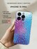 Чехол на Apple iPhone 15 Pro / Айфон 15 Про с принтом "Капли на стекле"
