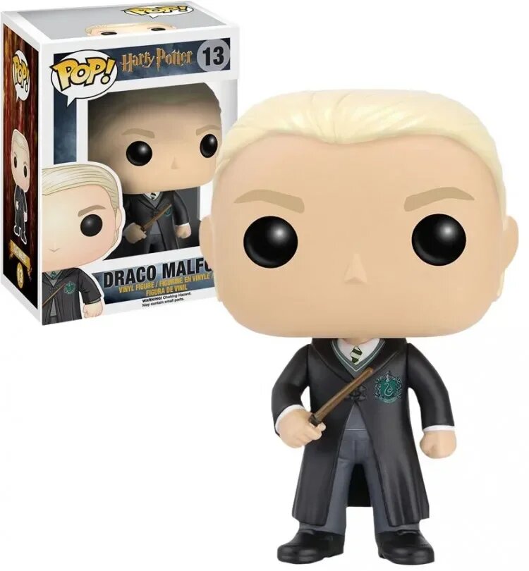 Виниловые фигурки FUNKO POP Wizarding World DRACO MALFOY 13 #19 #117 # коллекционные модели эксклюзивные игрушки для детей Рождественский подарок 13