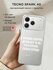 Чехол на Tecno Spark 40 / Текно Спарк 40 с принтом "Хорошая девочка", прозрачный