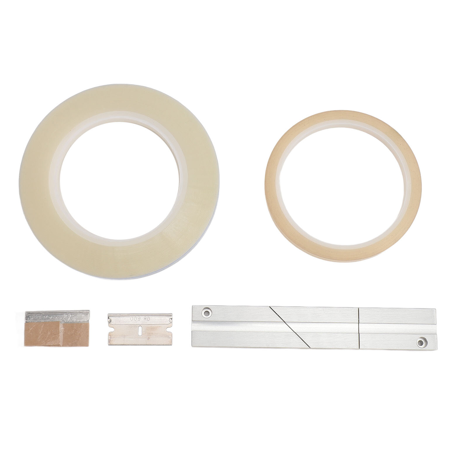 Комплект соединительных блоков 1/4", 10 дюймов, алюминиевый сплав, с соединительной лентой и лезвием, для Revoxsonido