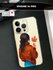 Чехол на Apple iPhone 14 Pro / Айфон 14 Про с принтом "Девушка с опавшим листом"...