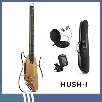 Donner Hush-I Smart Silent Guitar Удобная съемная гитара тёмно-коричневый