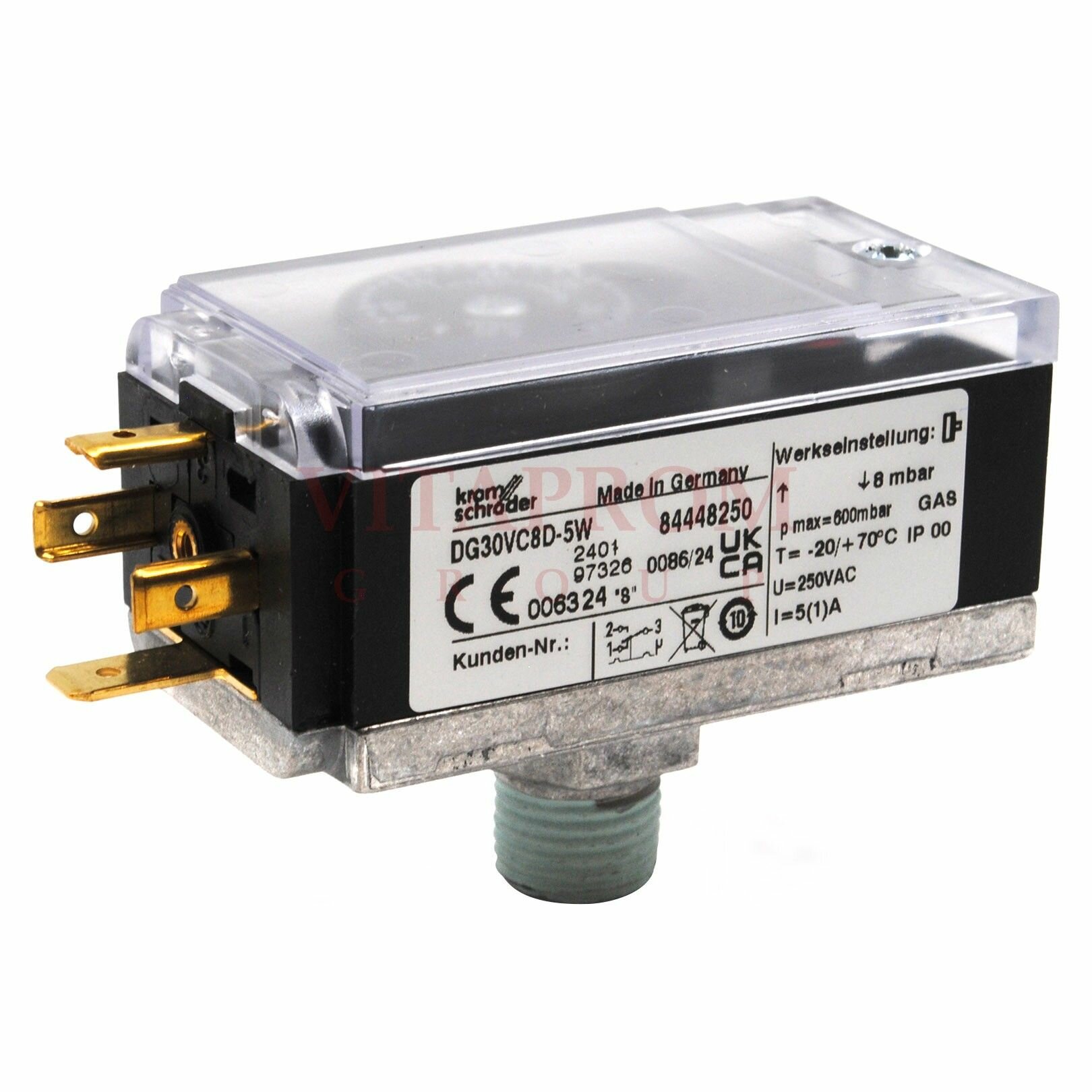 Реле давления Kromschroder DG30VC8D-5W, 84448250